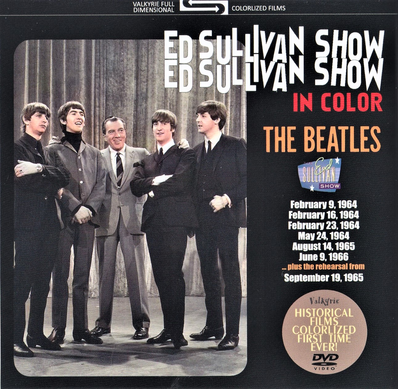 THE ED SULLIVAN SHOW IN COLOR / 2DVD – BEATLESCDSTORE